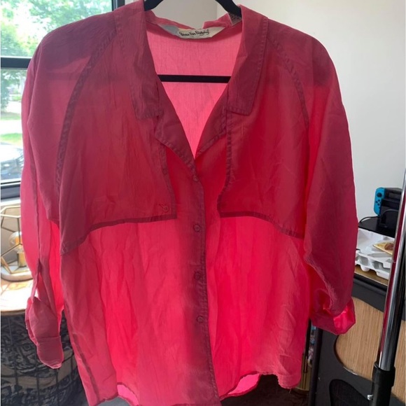 Diane Von Furstenberg | Tops | Pair Of Dvf Button Up Shirts | Poshmark